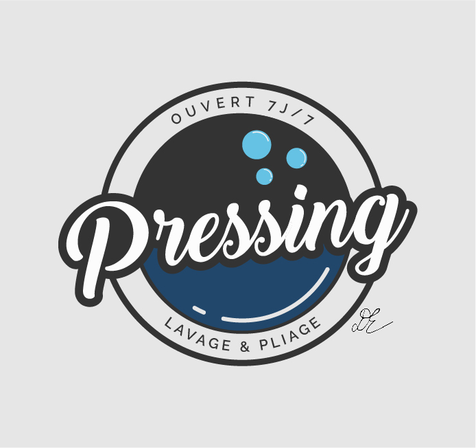 Logo pressing - Portfolio par Elise Ducasse | GraphicJobs.com